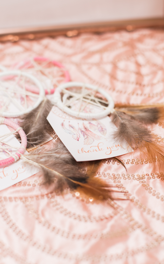 Boho Birthday Party Decorations | Dreamcatcher Party Favour Tags – ARRA ...