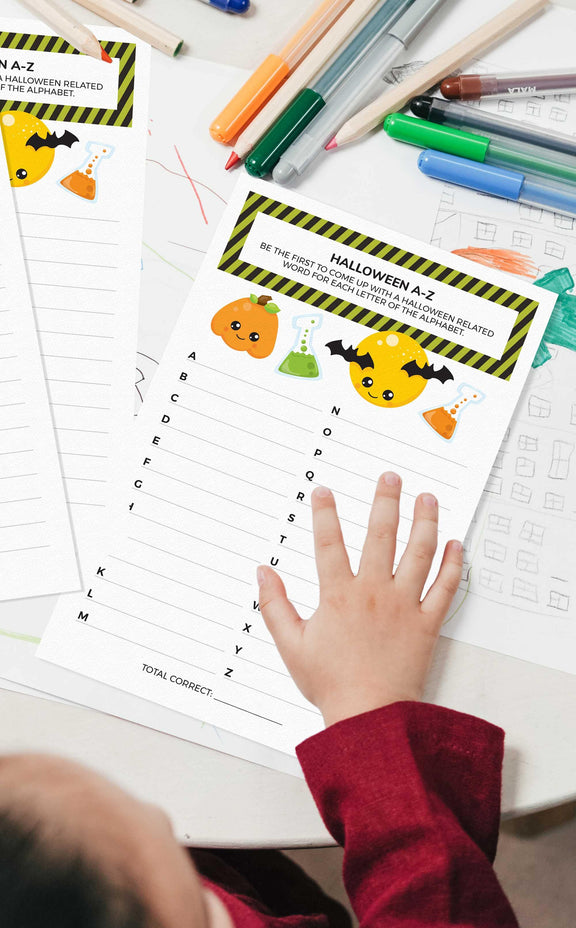 Halloween A-Z Game – ARRA Creative