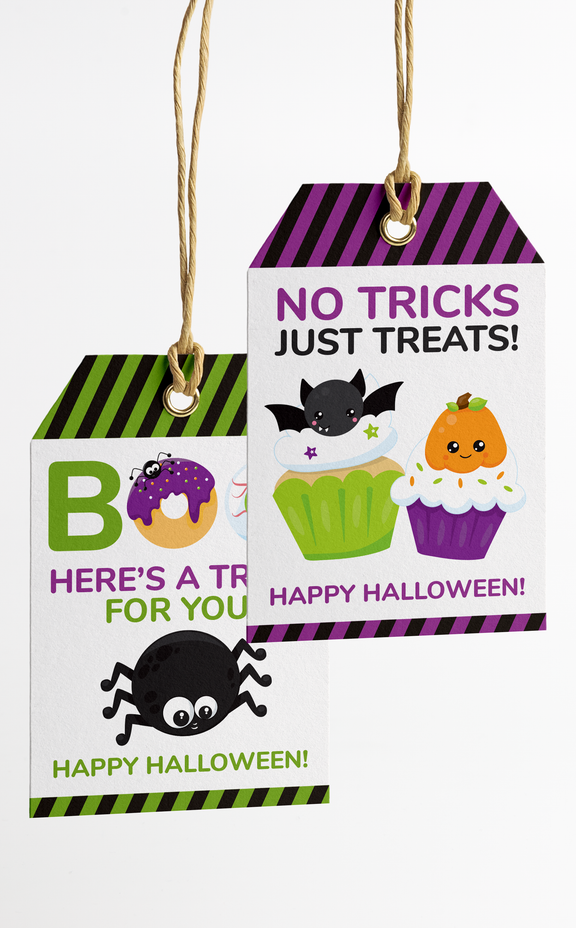Halloween Treat Bag Tags – ARRA Creative