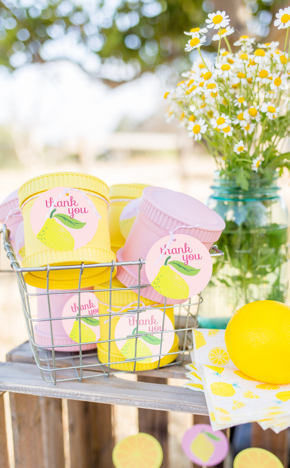 Lemon Thank You Tags – ARRA Creative