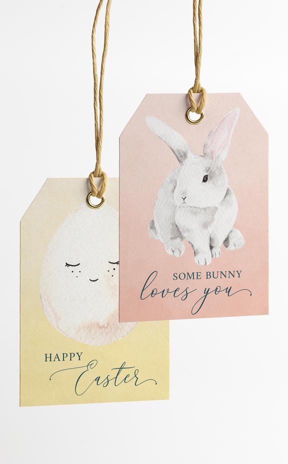 Printable Easter Gift Tags | Bunny and Egg Gift Tags for Easter – ARRA ...