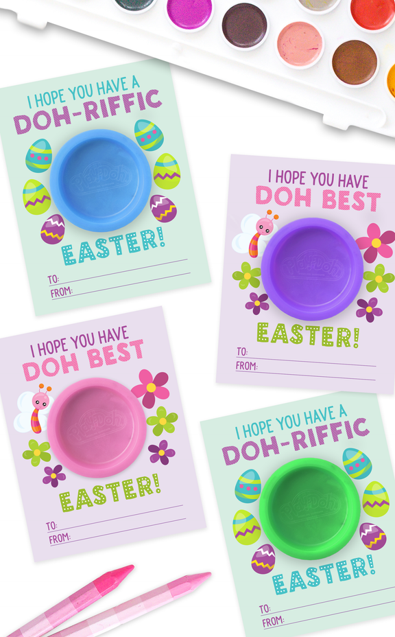 Play-Doh Easter Gift Cards for Kids | Easter Basket Gift Idea – ARRA ...