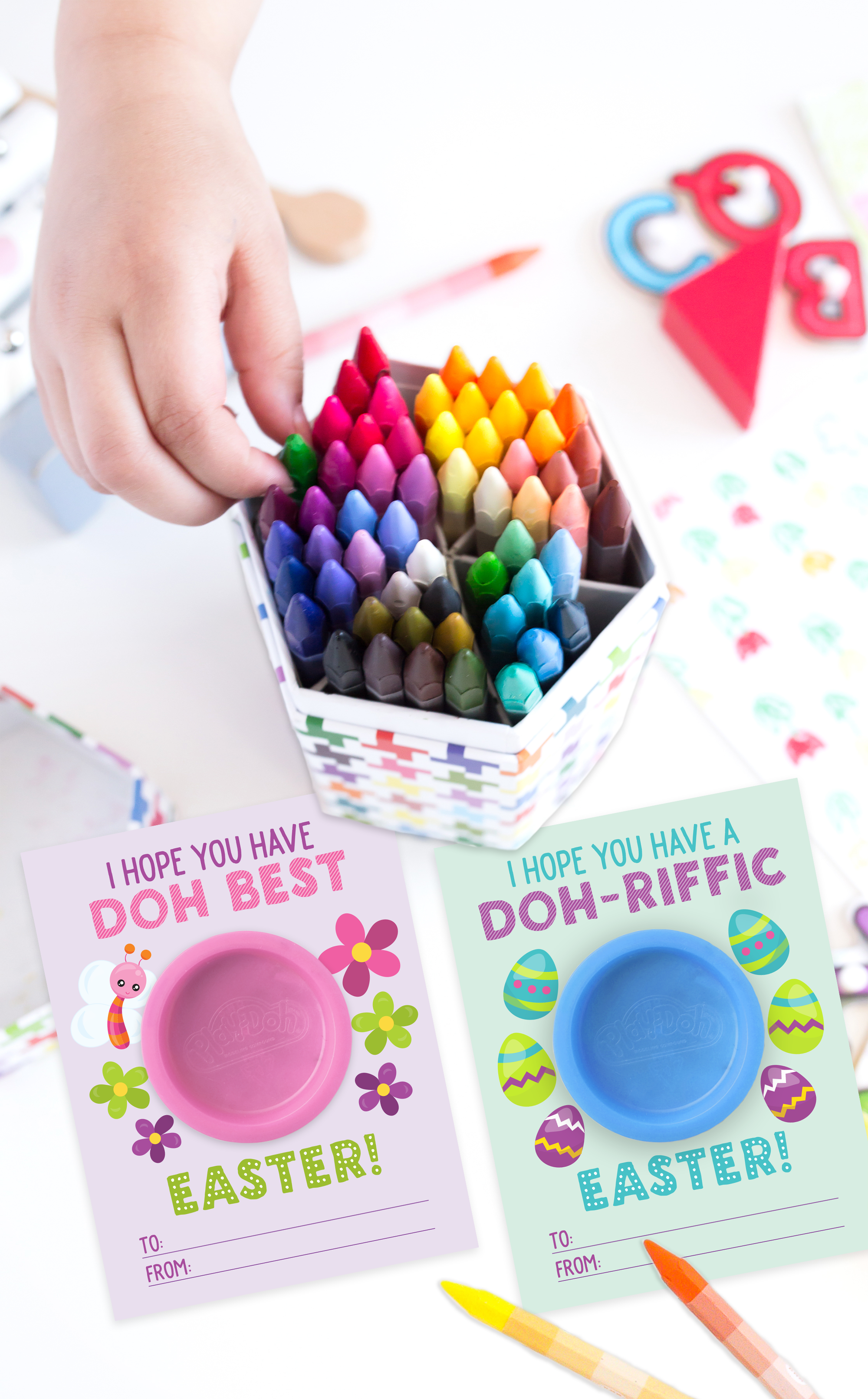 Play-Doh Easter Gift Cards for Kids | Easter Basket Gift Idea – ARRA ...