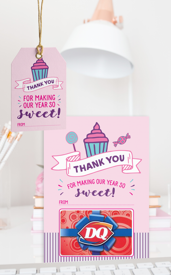 Sweet Teacher Thank You Gift Card Holder and Gift Tags – ARRA Creative
