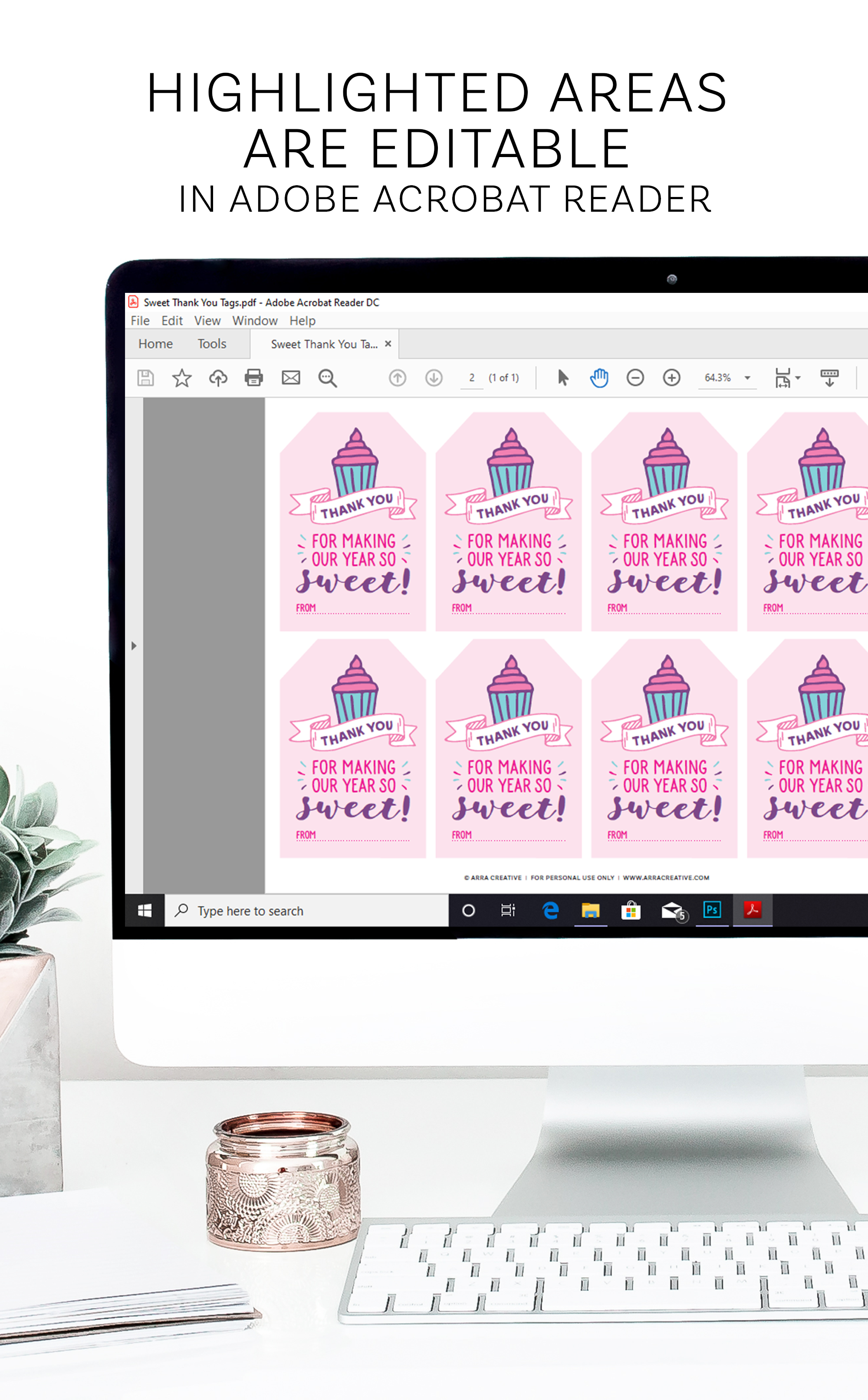 Sweet Teacher Thank You Gift Card Holder and Gift Tags – ARRA Creative